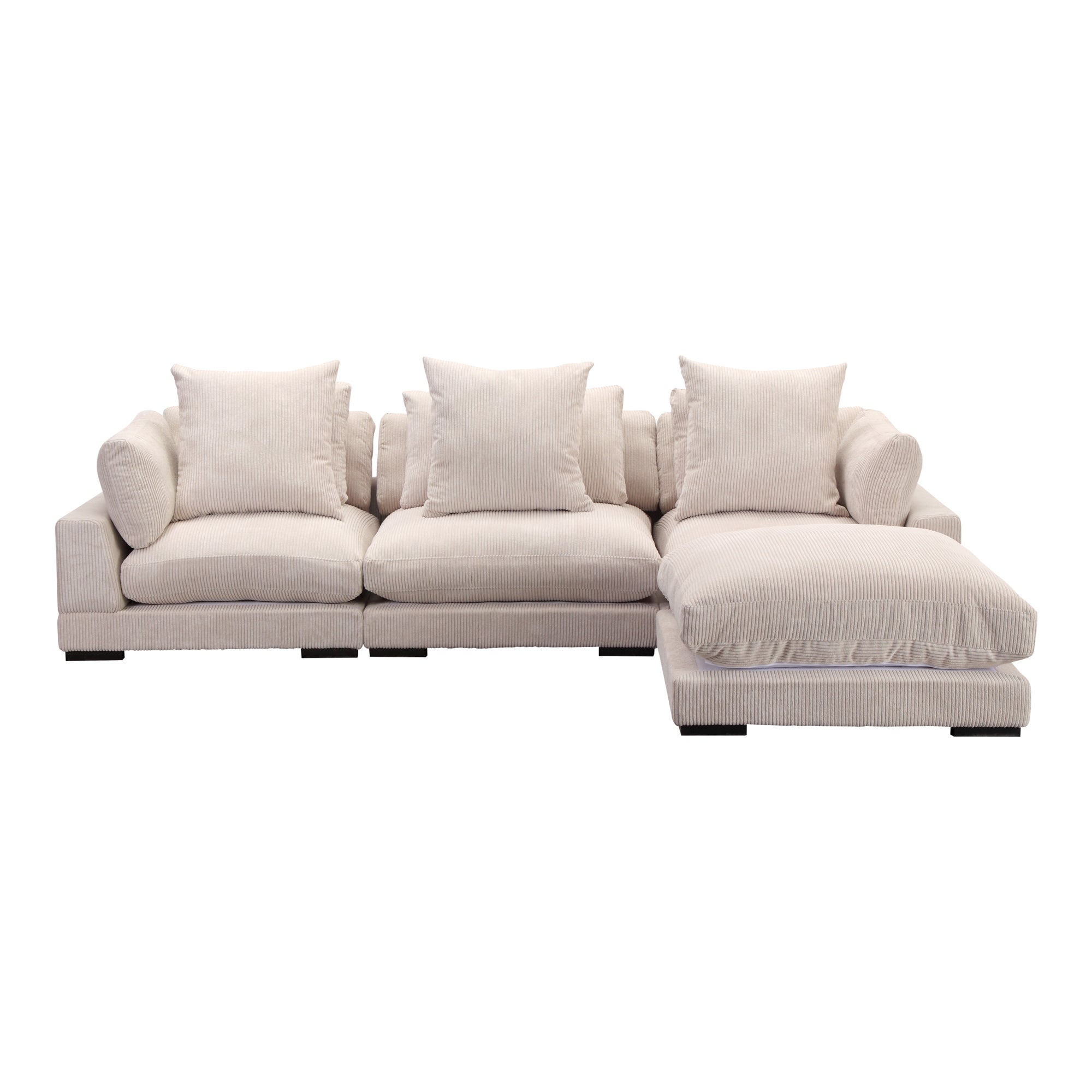Tumble Lounge Modular Sectional Cappuccino – Ornamic